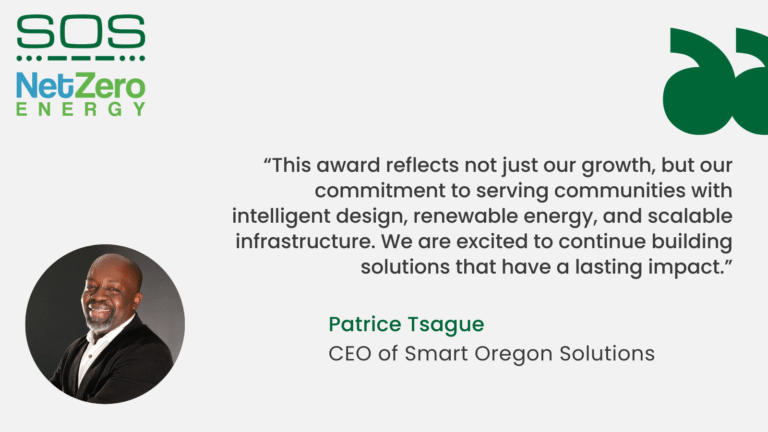 SOS NetZero Named One of Portland Business Journal’s 100 Fastest ...